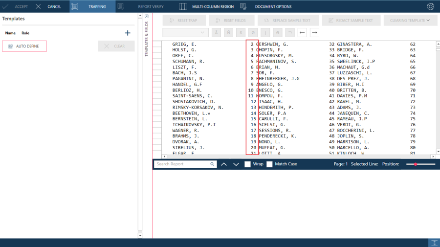 Altair Monarch 2021 Help File - Customizing PDF Import Options in DPS
