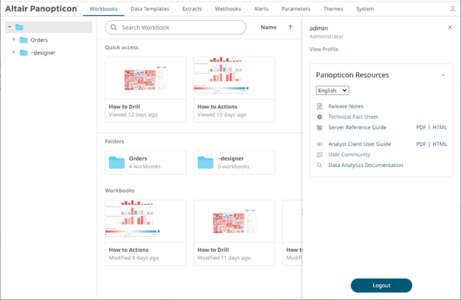 Altair Panopticon Visualization Server Installation and Reference Help - [21] Panopticon Resources