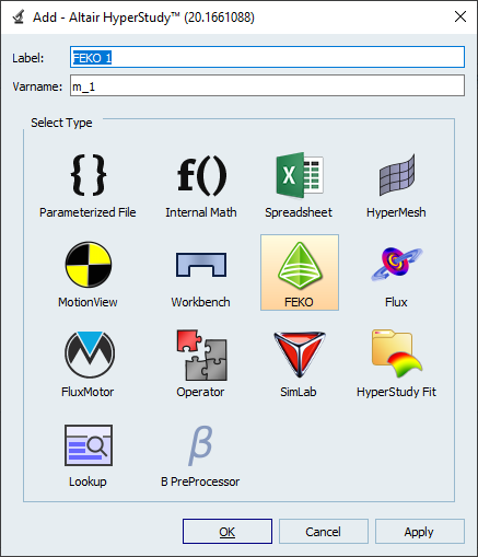 Optimising the Bandpass Filter with HyperStudy Using Scripting