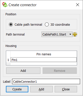 Defining Cable Connectors