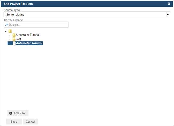 Monarch Server v2021.0 Automator Tutorial - Specifying General Settings