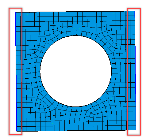 OS-SL-T: 1070 Linear Static Analysis of a Plate with a Hole