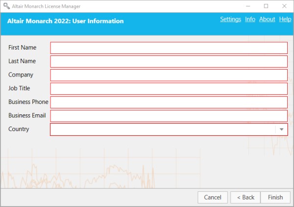 Altair Monarch 2022 License Manager User Guide - Using Monarch in Trial ...