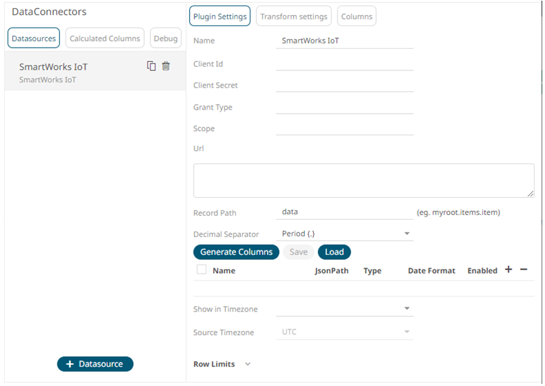 Altair Panopticon Web Authoring Help - SmartWorks IoT