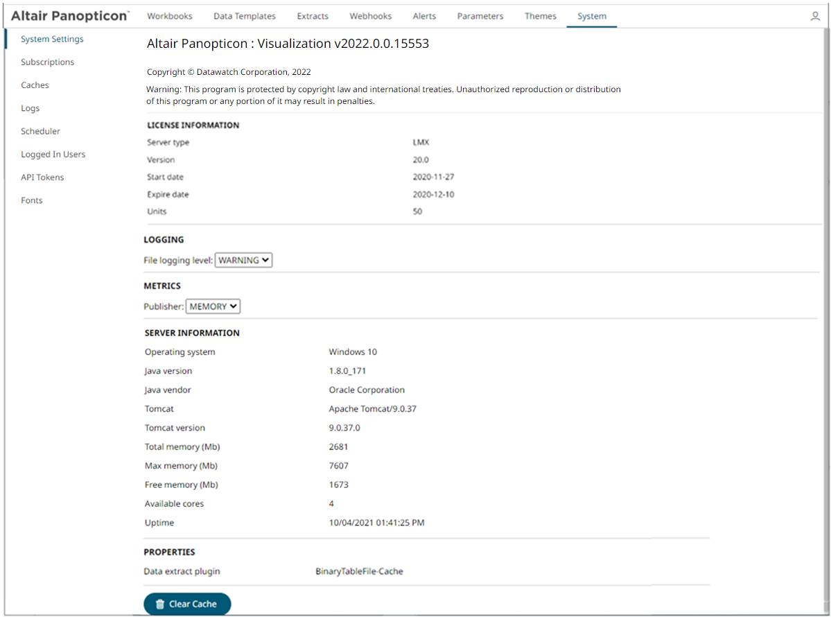 Altair Panopticon Real Time Installation and Reference Help - View ...