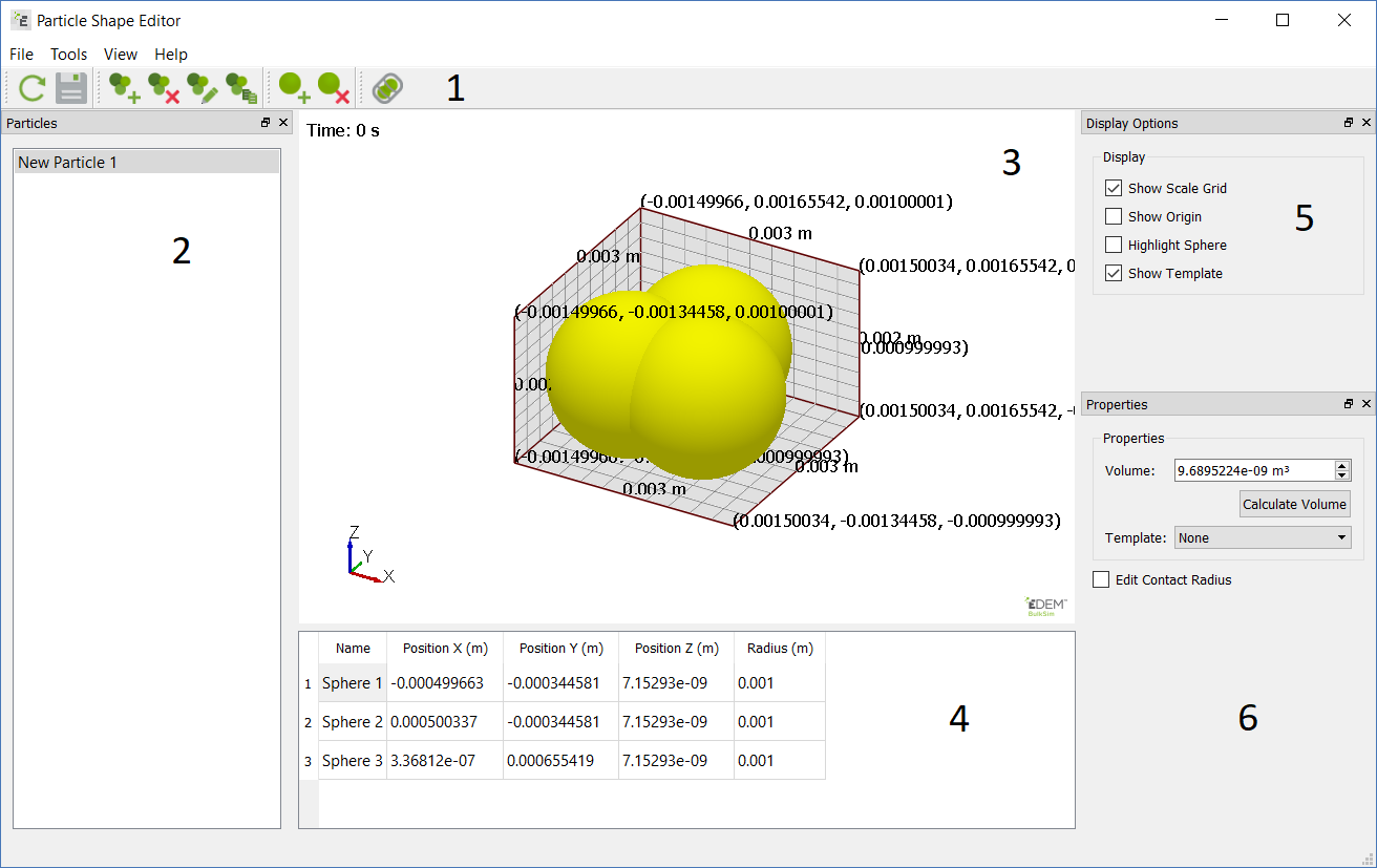 Particle Shape Editor