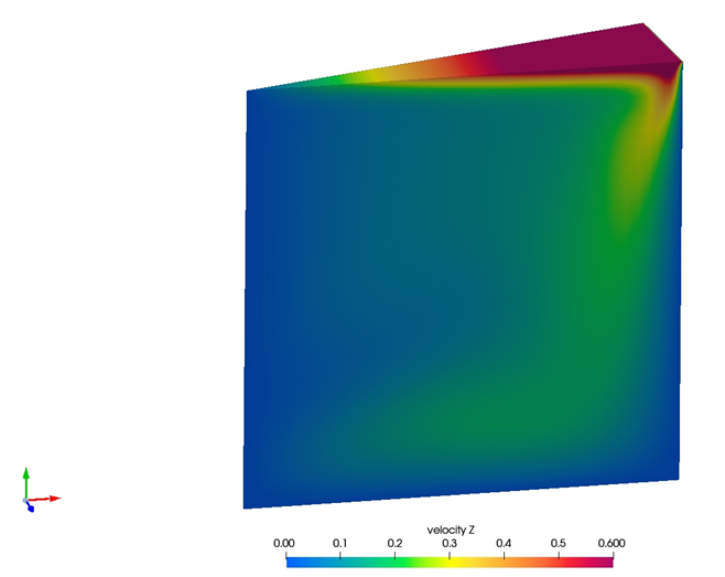 Flow Inside a Rotating Cavity