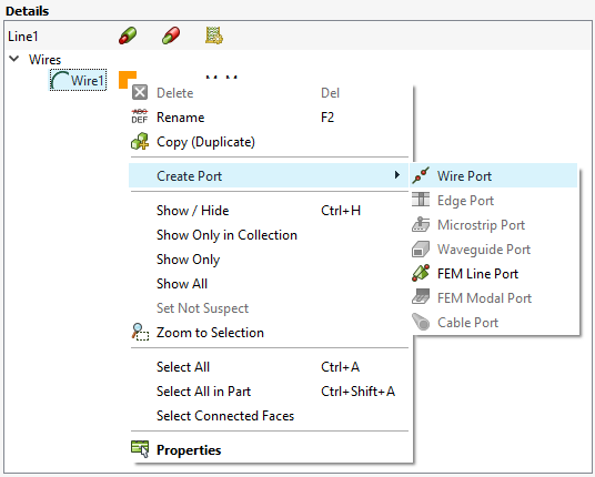 Adding a Wire Port to the Monopole