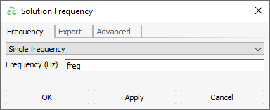 Setting the Simulation Frequency
