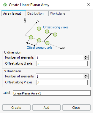 Creating a Linear / Planar Antenna Array