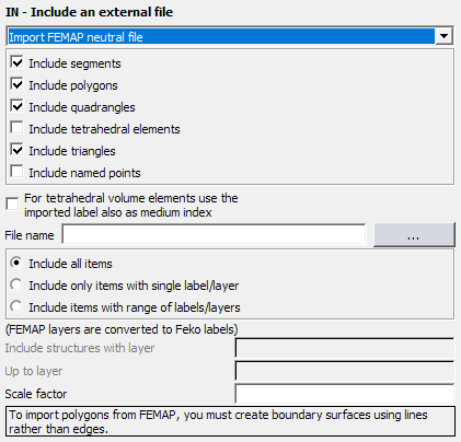 FEMAP Neutral File
