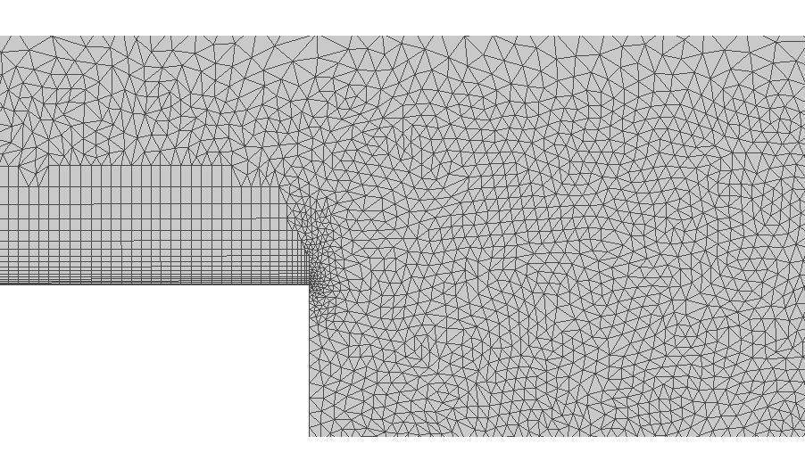 Turbulent Flow Over a Backward-Facing Step