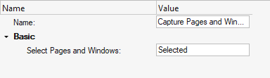 Capture Pages and Windows