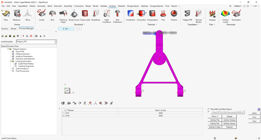OS-HM-T: 6020 Fatigue Process Manager (FPM) using E-N (Strain - Life ...