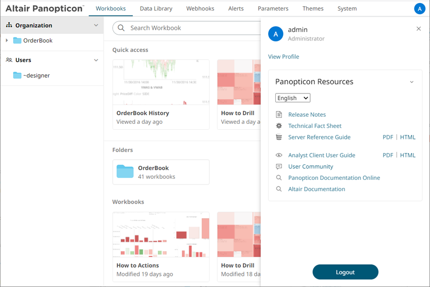 Altair Panopticon Real Time Installation and Reference Help - [20 ...