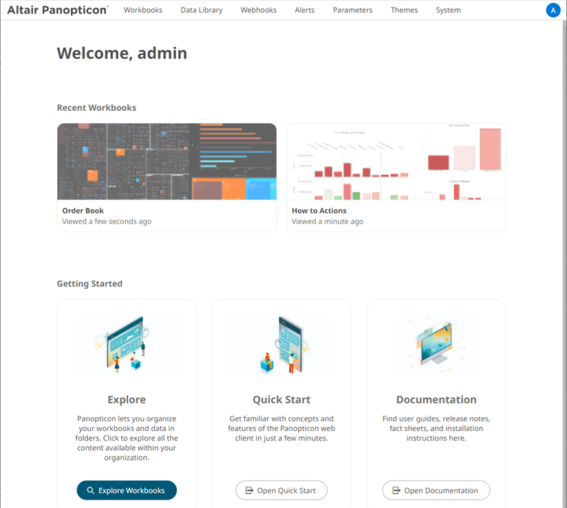 Altair Panopticon Real Time Installation and Reference Help - The ...