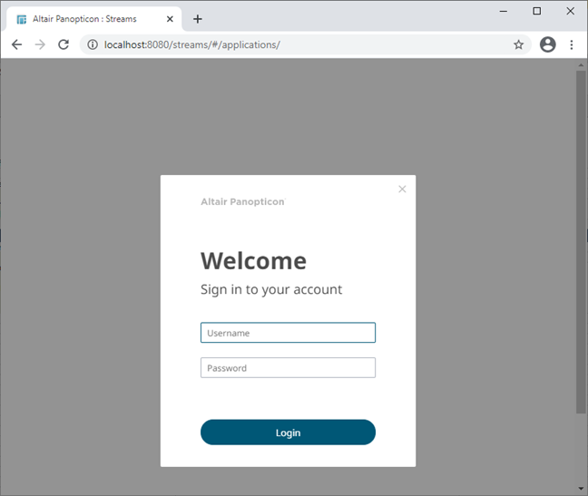 Altair Panopticon Streams Server Installation And Reference Help Setting Up Panopticon Streams