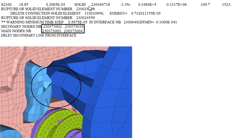Engine Error Messages