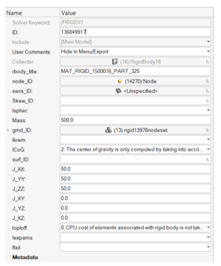 Warning Message Database