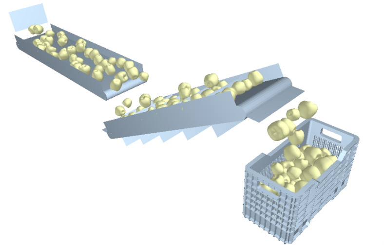 EDEM Simulator - Run the Simulation