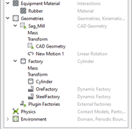 EDEM Creator - Set up the Model