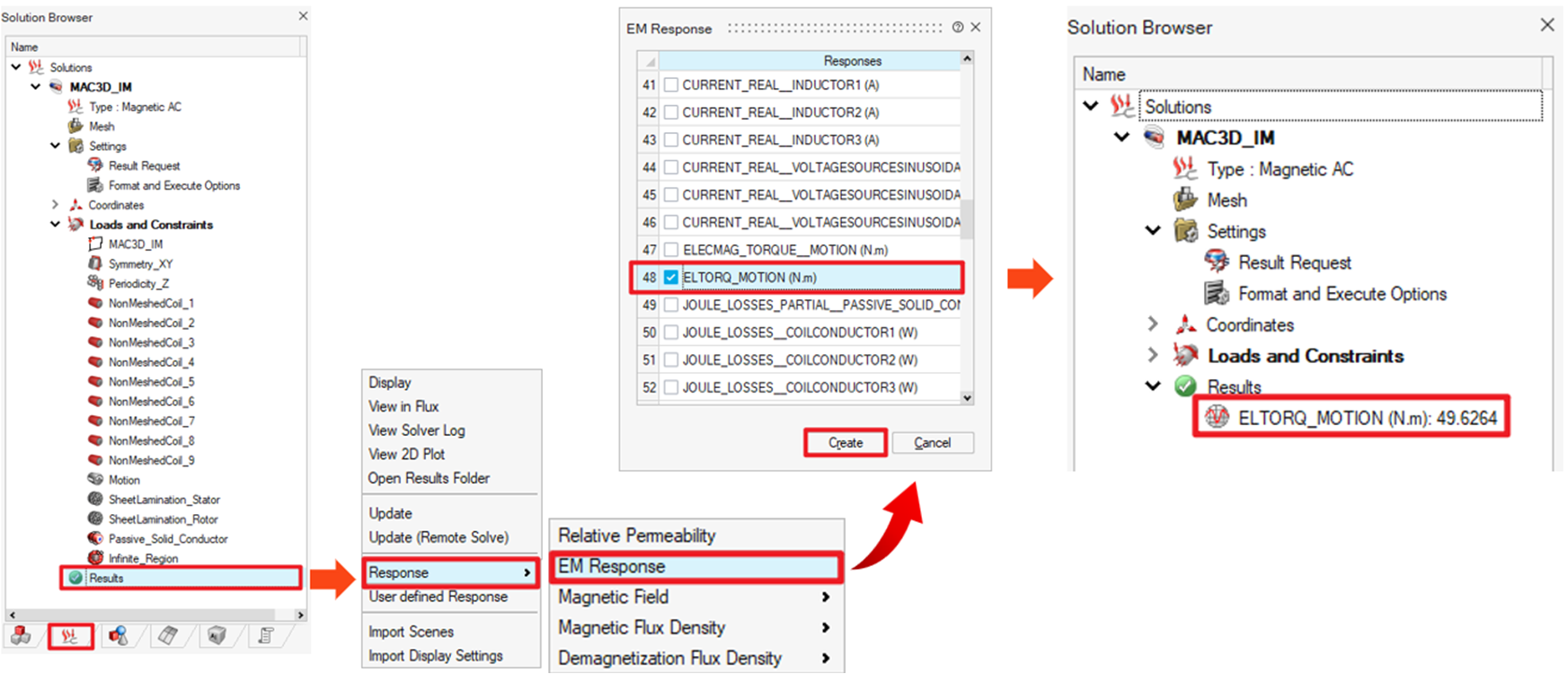 SimLab Tutorial Summary: MAC 3D Induction Motor