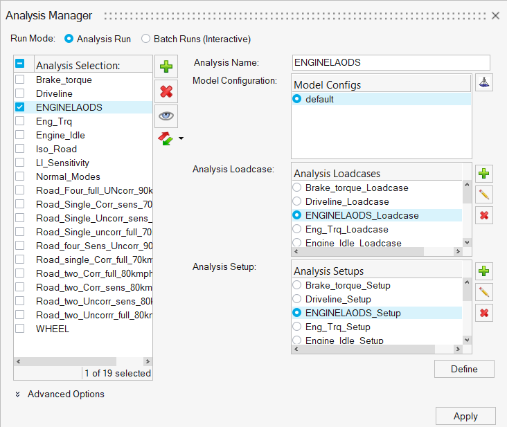 Analysis Manager