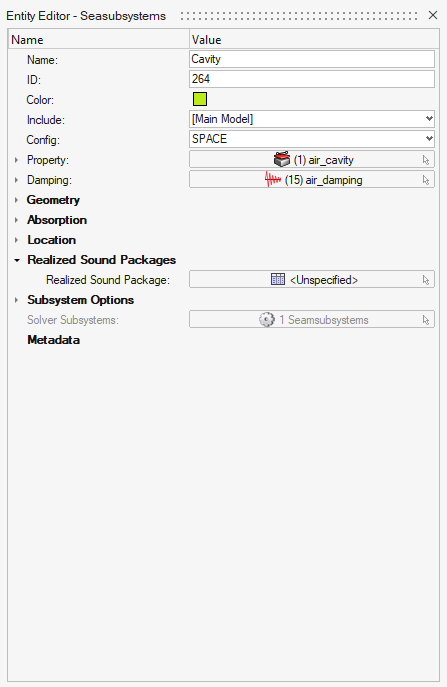 Create and Edit Space