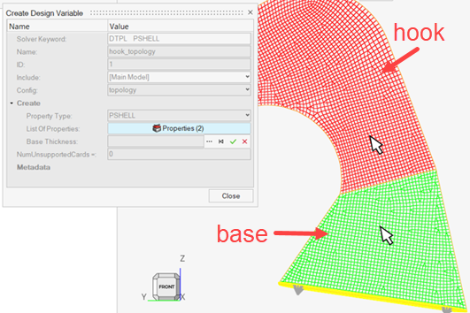 OS-HM-T: 10000 Hook with Stress Constraints