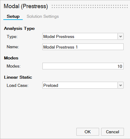 Modal Load Cases